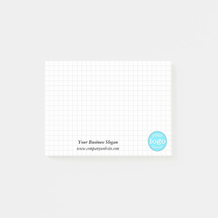Personalized Custom Business Company Logo Office Post-it Notes | Zazzle.com