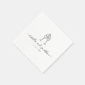 Personalized Custom Champagne Toast Napkins | Zazzle