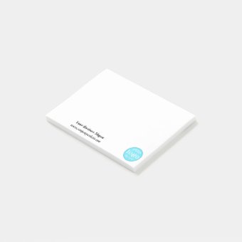 Personalized Custom Company Business Logo Office Post-it Notes | Zazzle