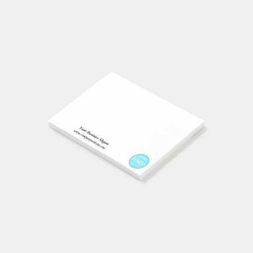 Personalized Custom Company Business Logo Office Post-it Notes | Zazzle