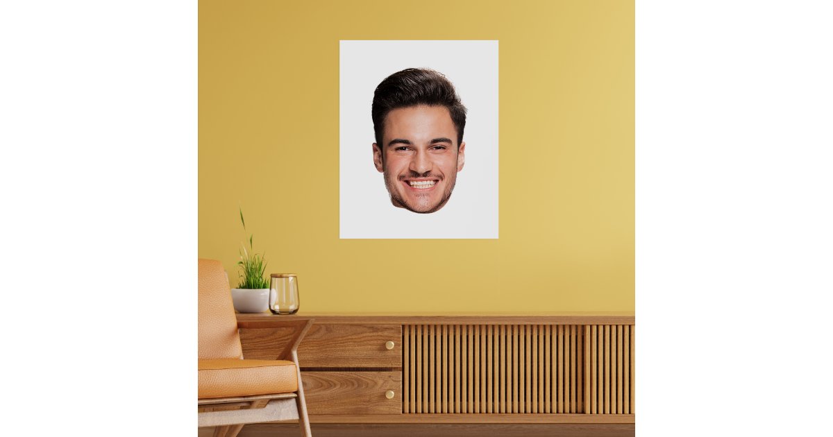 Personalized Custom Face Dad Poster | Zazzle