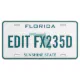 Personalized custom Florida License plate | Zazzle