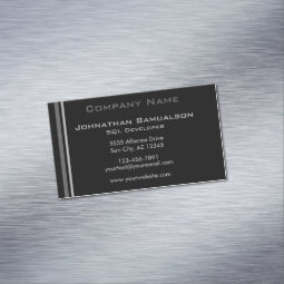 Personalized Custom Magnetic Business Cards | Zazzle
