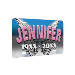 Personalized Custom Memorial License License Plate | Zazzle