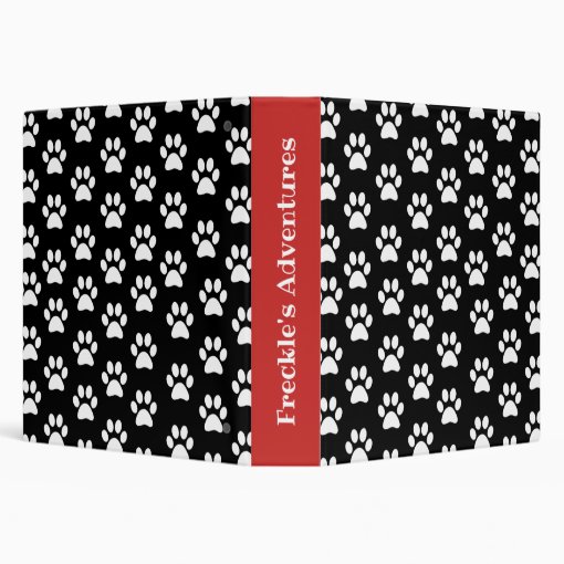 Personalized Custom Monogram Pet Binder | Zazzle