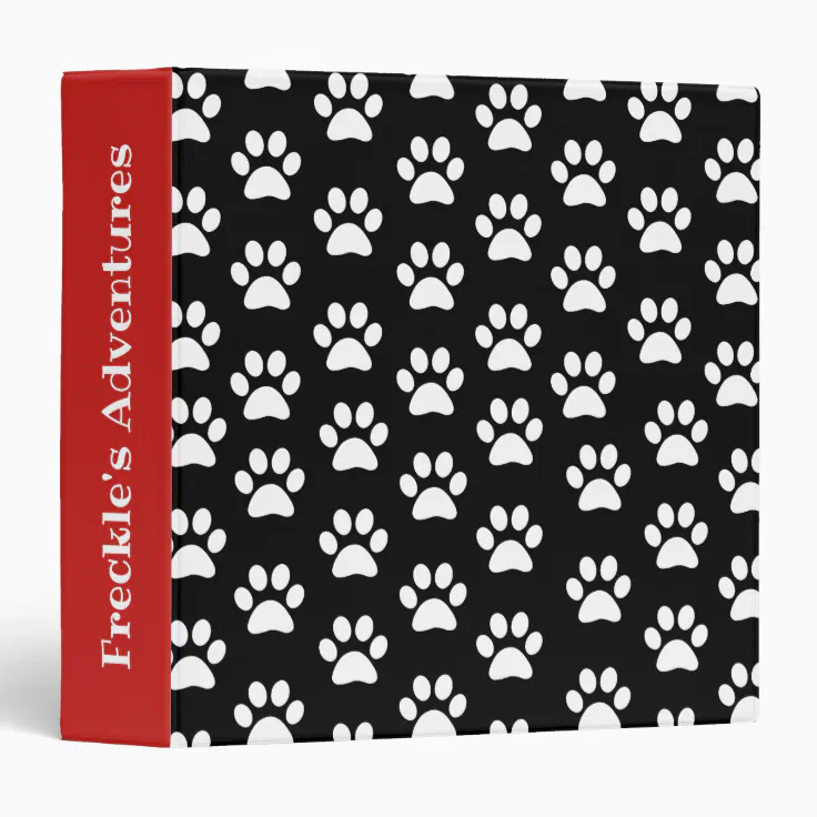 Personalized Custom Monogram Pet Binder | Zazzle