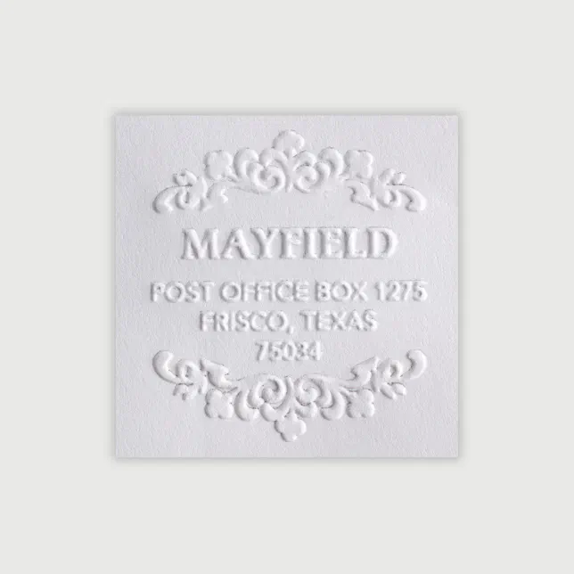 Personalized Custom Name and Address Embosser | Zazzle