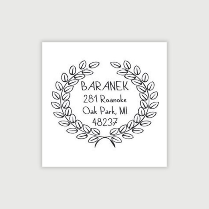 Personalized Custom Name and Address Embosser | Zazzle.com
