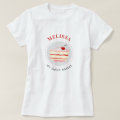 Personalized Custom Name Baker Bakery Uniform T-Shirt | Zazzle