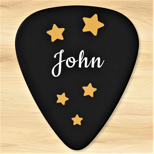 Personalized Custom Name Guitar Pick | Zazzle