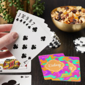 Personalized custom name playing cards for kids | Zazzle