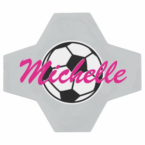 Personalized custom name soccer ball for children | Zazzle