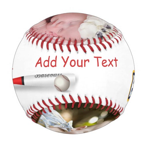 Personalized, Custom Photo, Baseball | Zazzle