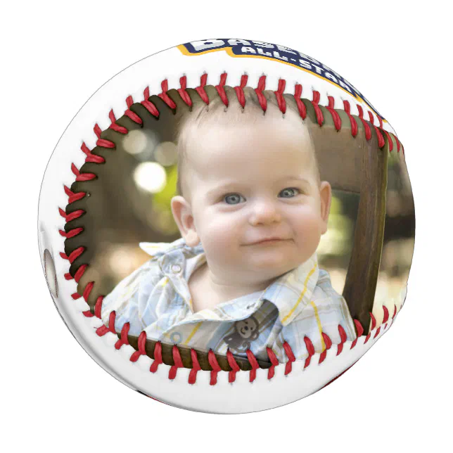 Personalized, Custom Photo, Baseball | Zazzle
