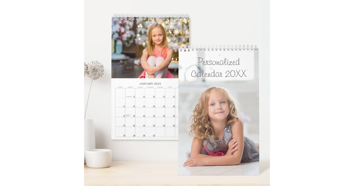 Personalized Custom Photo Calendar | Zazzle