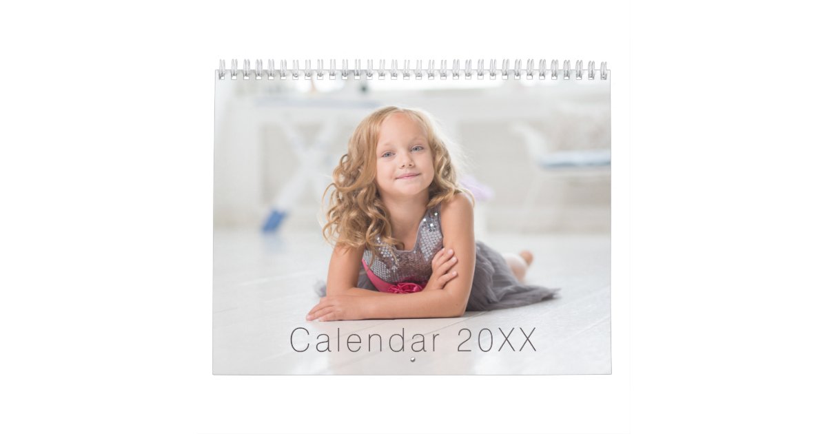 Personalized Custom Photo Calendar | Zazzle