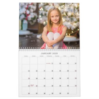 Personalized Custom Photo Calendar | Zazzle