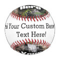 Personalized Custom Photo Full-Color Baseball | Zazzle