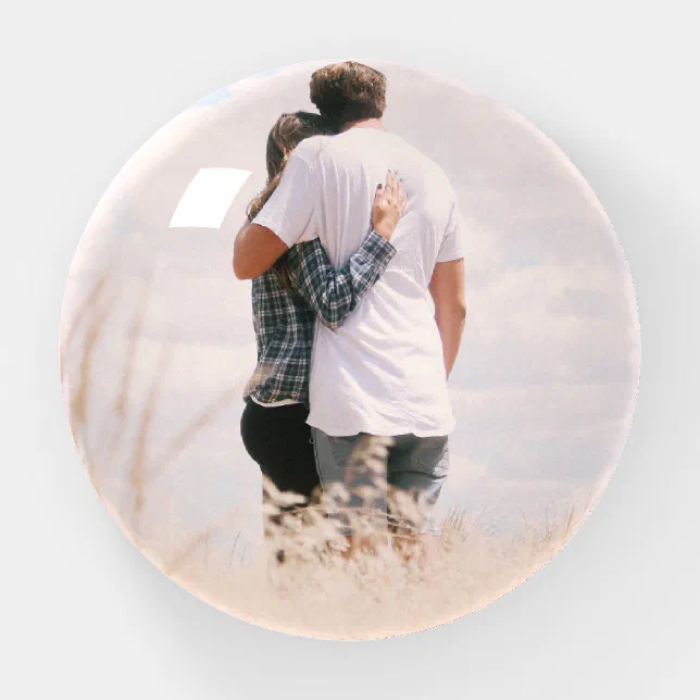 Personalized Custom Photo Paperweight | Zazzle