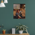 Personalized Custom Photo Rustic Style Poster | Zazzle
