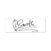 Personalized Custom Signature Self-inking Stamp | Zazzle