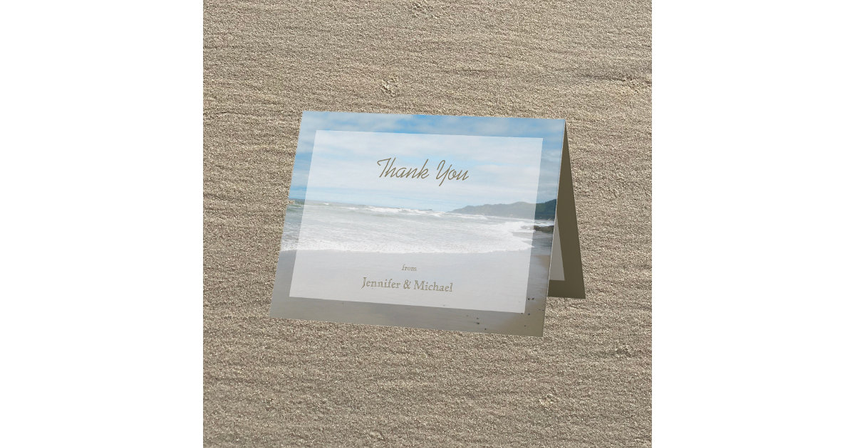 Personalized Custom Thank You Note Card | Zazzle