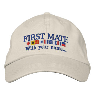Captain And First Mate Hats | Zazzle