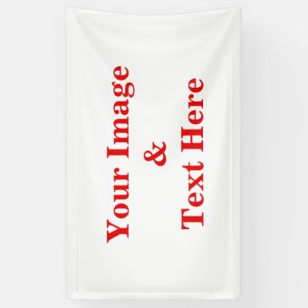 Personalized Custom Your Own Photo Banner | Zazzle