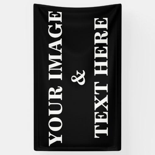 Personalized Custom Your Own Photo Banner | Zazzle