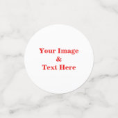 Personalized Custom Your Own Photo Confetti | Zazzle