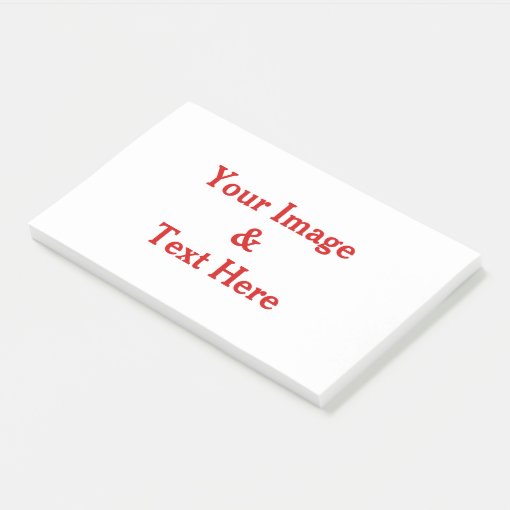 Personalized Custom Your Own Photo Post-it Notes | Zazzle