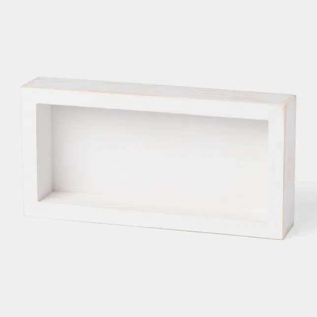 Personalized Custom Your Own Photo Postcard Wooden Box Sign | Zazzle