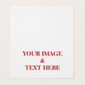 Personalized Custom Your Own Photo & Text Business Card | Zazzle