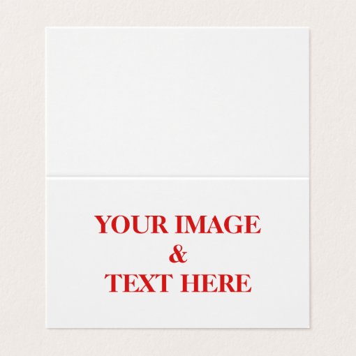 Personalized Custom Your Own Photo & Text Business Card | Zazzle