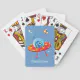 Personalized Cute Alien Spaceship Poker Cards | Zazzle