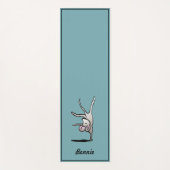 Personalized Cute Cartoon Handstand Mouse Yoga Mat | Zazzle