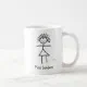 Personalized Cute Funny Teacher Stick Figure Coffee Mug | Zazzle