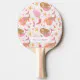 Personalized Cute Pink Mermaid Ping Pong Paddle | Zazzle