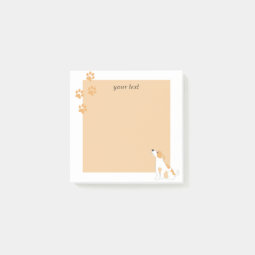 personalized cute simple cartoon art baby animal post-it notes | Zazzle