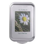 Personalized Daisy Cake Pan | Zazzle
