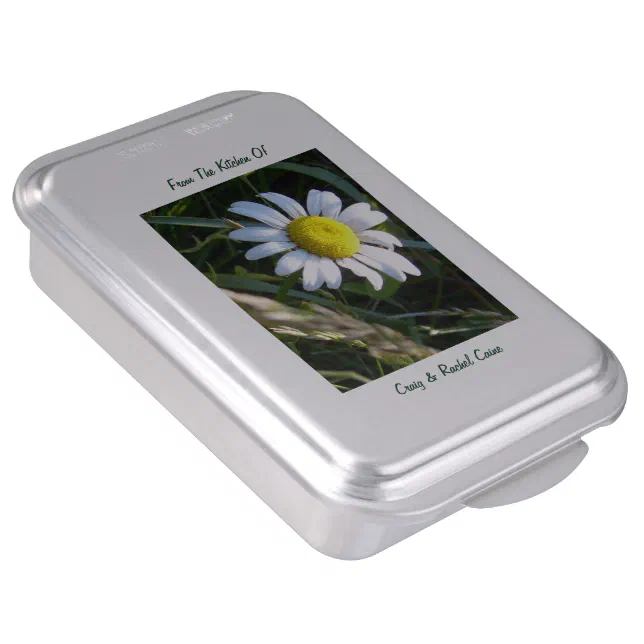Personalized Daisy Cake Pan | Zazzle