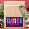 Personalized Dance Dancer Rectangular Sticker | Zazzle