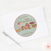 Personalized Dessert Recipe Stickers | Zazzle
