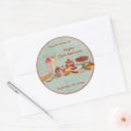 Personalized Dessert Recipe Stickers | Zazzle