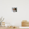 Personalized digital photograph and text poster | Zazzle