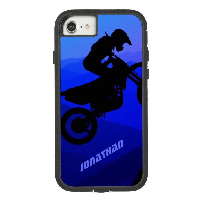 Personalized Dirt Bike Night Ride Motocross Case-Mate iPhone Case ...