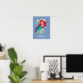 Personalized Disney Princess | Ariel & the Ocean Poster | Zazzle