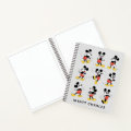 Personalized Disney's Mickey Mouse Emotions Sketch Notebook | Zazzle