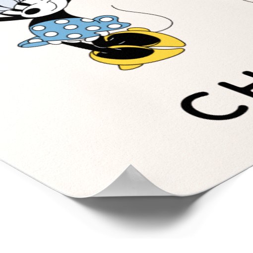 Personalized Disney's Minnie Mouse Emotions Poster | Zazzle