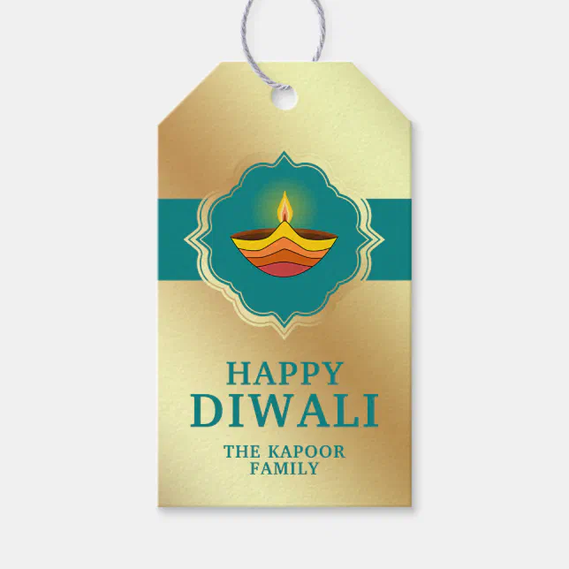 Personalized Diwali Gift Tags | Zazzle